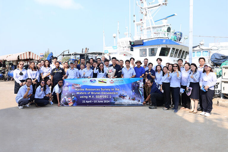 M.V. SEAFDEC 2 Conducts a Mission in Brunei Darussalam | SEAFDEC/TD ...