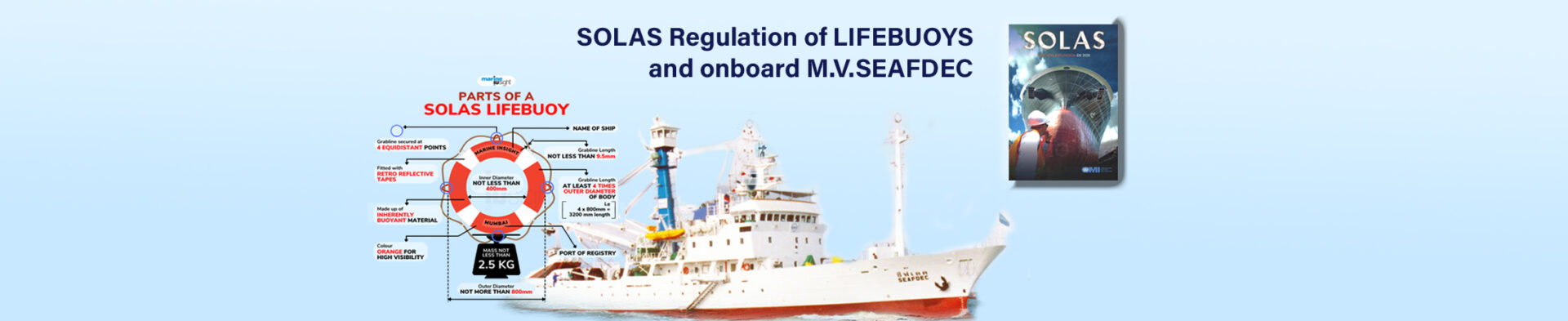 SOLAS Regulation of LIFEBUOYS and onboard M.V.SEAFDEC | SEAFDEC/TD ...