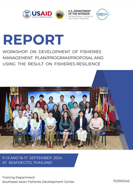 SEAFDEC/TD : Southeast Asian Fisheries Development Center / Training ...