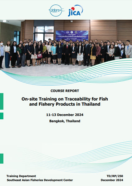 SEAFDEC/TD : Southeast Asian Fisheries Development Center / Training ...