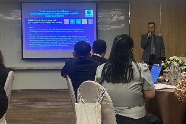 SEAFDEC/TD Presents on Implementation Activities to Combat IUU Fishing ...